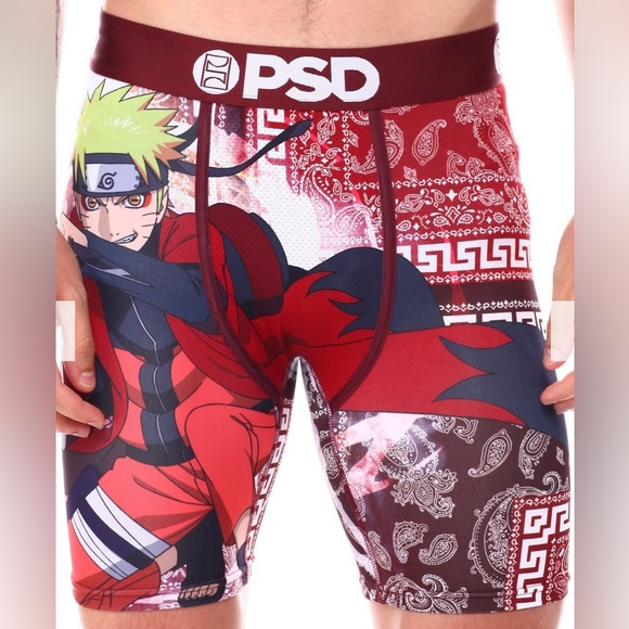 PSD | Underwear & Socks | Nwt Sealed Psd Underwear Boxer Briefs Naruto ...